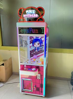 中国 LEDディスプレイ付き ミニベア クローマシン 小児 玩具 クレーン クローマシン ビル 紙幣 硬貨 賞金機 販売のため