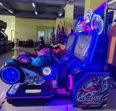 China Máquina de jogo de arcade de corridas de motocicleta do futuro com função de moeda interna à venda