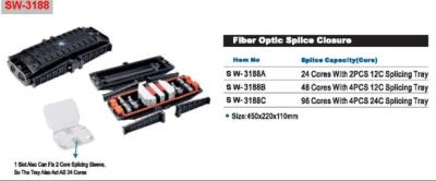 China fiber optic  splice closure for sale