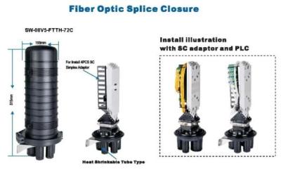 China fiber optic  splice closure for sale