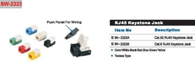 China Rj45 keystone jack for sale