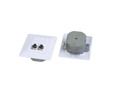 China Dual STP(UTP) Cat.5E(Cat.6) Jack for sale