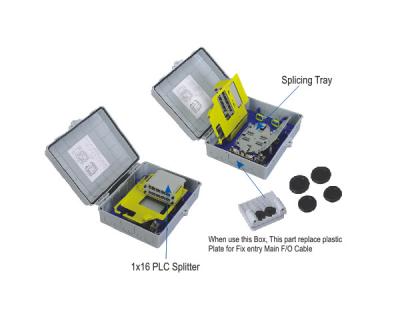 China Outdoor Fiber Distribution Box(PLC Splitter type) for sale