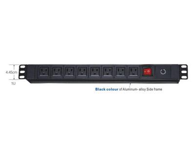 China PDU 1U 19 Inch Power Panel for sale