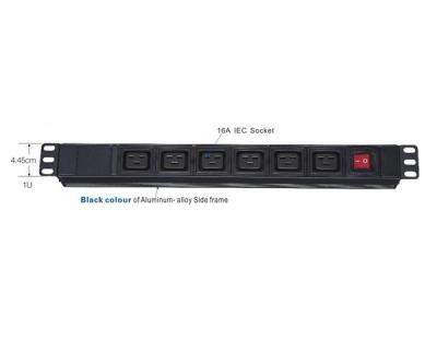 China PDU  1U 19 Inch Power Panel for sale