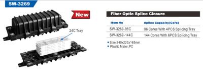 China fiber optic   splice closure for sale