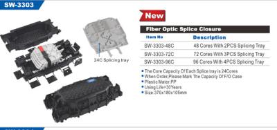 China fiber optic splice closure for sale