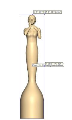 Cina USA MUSE Design Awards Customized Text and Logo Design Trophy Cup in vendita