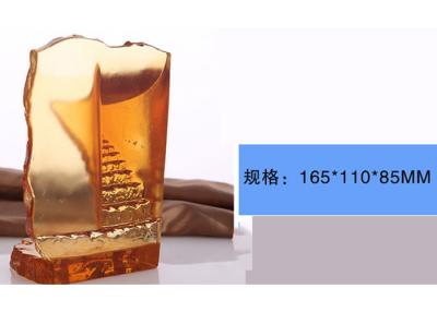 China Amber Colored Glaze Trophy Cup For School Elite Reputation Proforma Invoice for sale