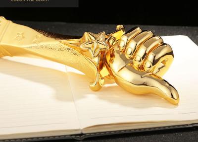 China Shiny Gold Plated Resin Trophy Cup For Winners Custom Logo Accepted for sale