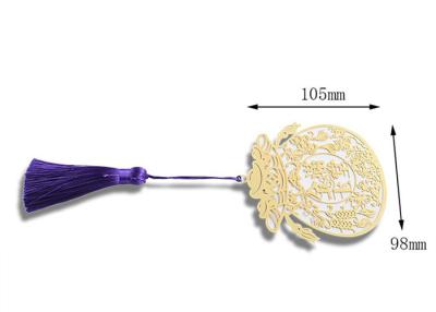 Cina Cavità - mestieri scolpiti delle decorazioni del metallo di progettazione, segnalibro materiale in lega di zinco in vendita