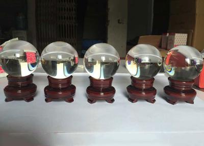 China A decoração de cristal transparente da bola de vidro Crafts o diâmetro de 2 - de 30cm opcional à venda