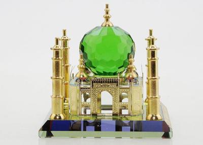 Cina La replica di cristallo miniatura 80*80*70mm del Taj Mahal per il viaggio commemora in vendita
