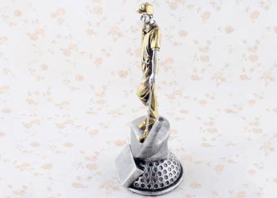 Cina Britannici aprono il trofeo della palla da golf di campionato con le figurine del golf del metallo in vendita