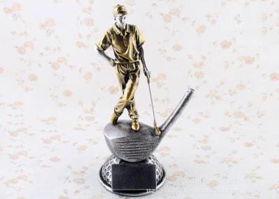Cina Britannici aprono il trofeo della palla da golf di campionato con le figurine del golf del metallo in vendita
