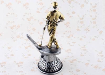 Cina Britannici aprono il trofeo della palla da golf di campionato con le figurine del golf del metallo in vendita