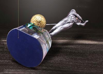 China Morre o serviço feito sob encomenda dos troféus dos copos da concessão dos esportes do golfe da carcaça disponível à venda