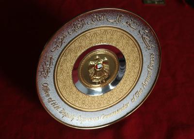 China Ligue lembranças culturais árabes materiais/placa comemorativa com o logotipo levantado à venda
