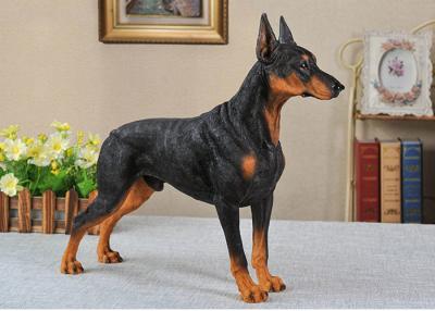 China Hond van de hars de Materiële Simulatie voor van het Tuindecoratie/Huis Veiligheid Te koop
