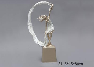China Altura feita sob encomenda do material 35cm da resina do copo do troféu do projeto do ângulo com tempo longo à venda