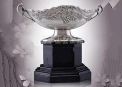 China Big Size Custom Custom Trophy Cup Alloy Top Wood Base For Team Winners Awards for sale