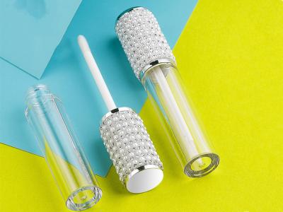 China 5ml Diamond Glitter Empty Lip Gloss Bottle Makeup Lipgloss Tube Customizable and Versatile Lipgloss Packaging Solutio for sale