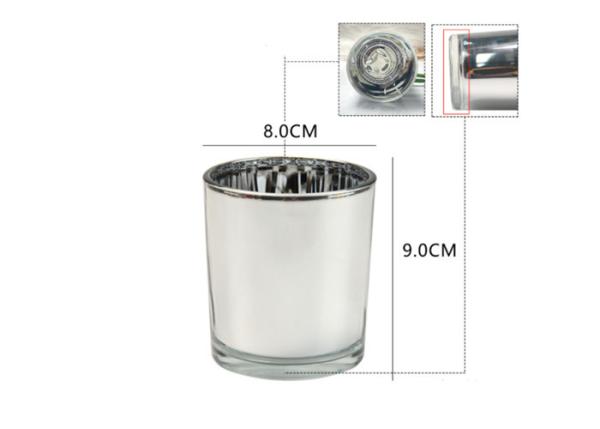Quality Black Empty Candle Jars with Lid and Boxes Packaging Glossy Black Glass Candle for sale