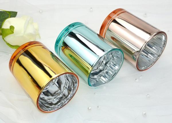 Quality Black Empty Candle Jars with Lid and Boxes Packaging Glossy Black Glass Candle for sale