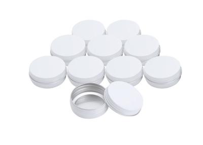 China Contenedores de estaño con crema de sello blanco Embalaje de crema para manos Estaño cosmético de aluminio en venta