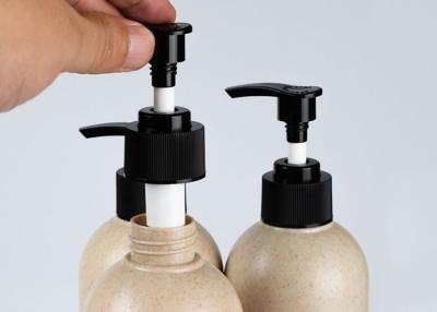 China 30 ml 100 ml 250 ml 300 ml 500 ml Cosmético biodegradable de paja de trigo Botella de loción de champú plástico en venta