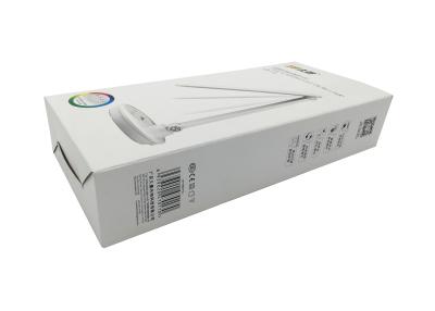 China Luxury White Corrugated Cardboard Box Foldable Environmental Protection for sale