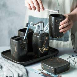 Cina Gli accessori di lusso su ordinazione del bagno della ceramica, bagno di marmo mette per il regalo domestico dell'hotel in vendita