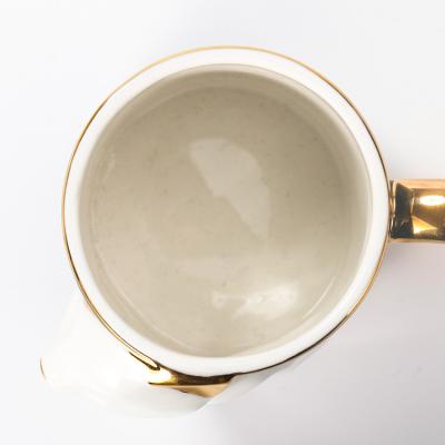 Cina Tazze di caffè ceramiche fatte a mano con capacità del modello 400ml del fronte di Fox in vendita