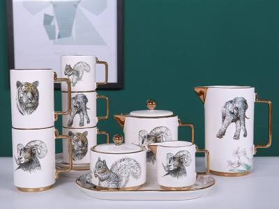 Cina La tazza di tè ceramica del ODM dell'OEM, ha personalizzato le tazze ceramiche per la decorazione domestica in vendita