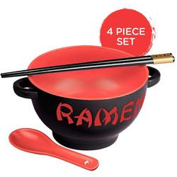Cina Ciotola ceramica stampata su ordinazione di ramen messa per forma rotonda della tagliatella della minestra in vendita