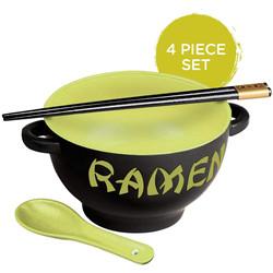 Cina Ciotola ceramica stampata su ordinazione di ramen messa per forma rotonda della tagliatella della minestra in vendita