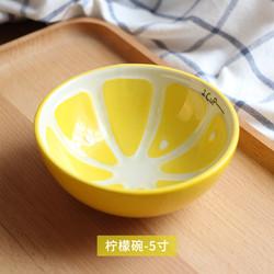 Cina Ciotola ceramica bollente dipinta a mano creativa, ciotole del gelato della porcellana del modello dell'anguria in vendita