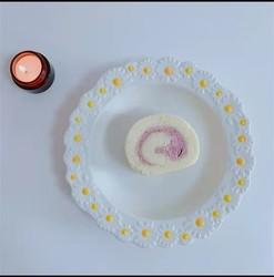 Cina Daisy Underglaze Ceramic Dessert Plates, insieme di cena ceramico di faenza per l'alimento dell'insalata in vendita