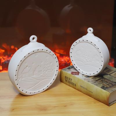 Cina DIY che decora il regalo ceramico di anniversario, ornamenti della palla di Natale per il partito domestico dell'hotel in vendita