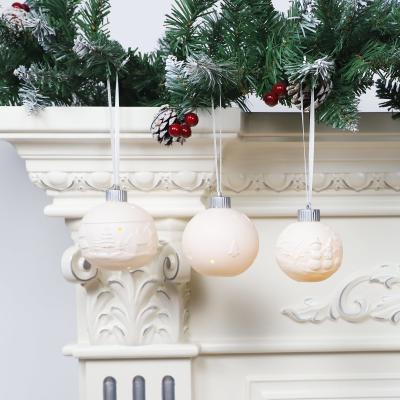 Cina DIY che decora il regalo ceramico di anniversario, ornamenti della palla di Natale per il partito domestico dell'hotel in vendita