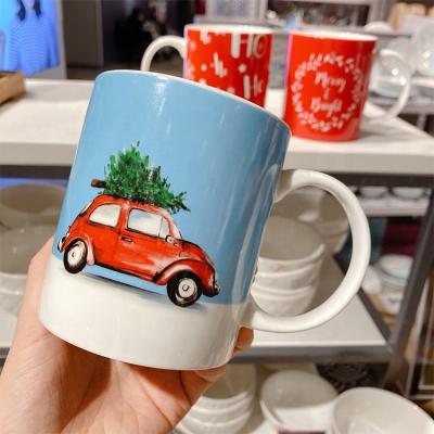 Cina LOGO Ceramic Anniversary Gift Mugs su misura per il tè del caffè in vendita