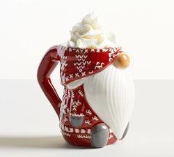 Cina le tazze ceramiche del latte di 12oz 350ml passano il sollievo di verniciatura 3D per il Natale festivo in vendita