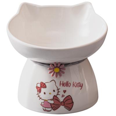 Cina Ciotola dell'acqua di Safe Ceramic Pet della lavastoviglie, ciotola sicura del cane di viaggio di microonda facile da pulire in vendita
