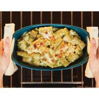China Hanford Ceramic Oven Bowl Set 2 Piece Oval Baking Dish Heat Resistant 500ml for sale