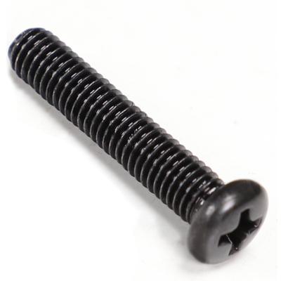 China PM coated black screw with cross groove round head electronic small screw and micro pan head screw M1/M2/M3/M4/M5 for sale