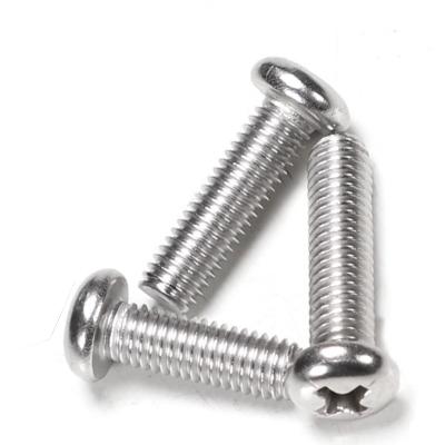 China 304PM round head Phillips stainless steel extended screw, pan head machine screw wholesale, M3/M4/M5/M6/M8 for sale