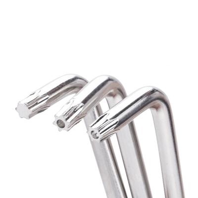 China T6/T8 double-headed hexagonal ring wrench with holes, T15/T20/T25/T30 hexagonal screwdr for sale
