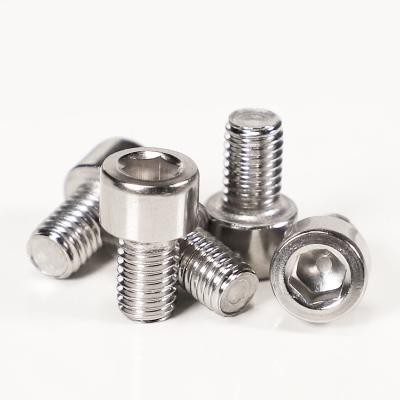 China 201 Stainless Steel Socket Head Cap Screws Hexagon Socket Bolt Allen Head Screw Machine Fastener M3 M4 M5 M6 M8 Multiple Sizes In Stock Support Customization for sale