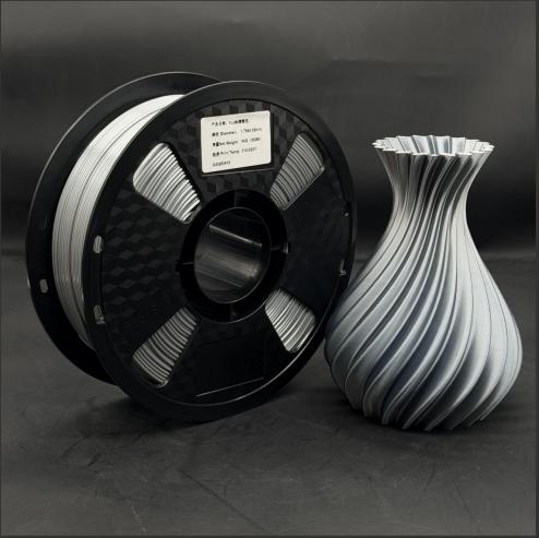 Quality Multiple Color Metallic Silk 3D Printer Filament 1.75mm Smooth Surface for for sale