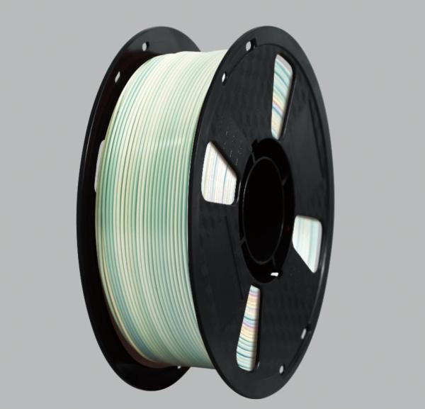 Quality Multicolor PLA PETG 1.75mm Macaron Filament 1kg Gradient for FDM Printers for sale